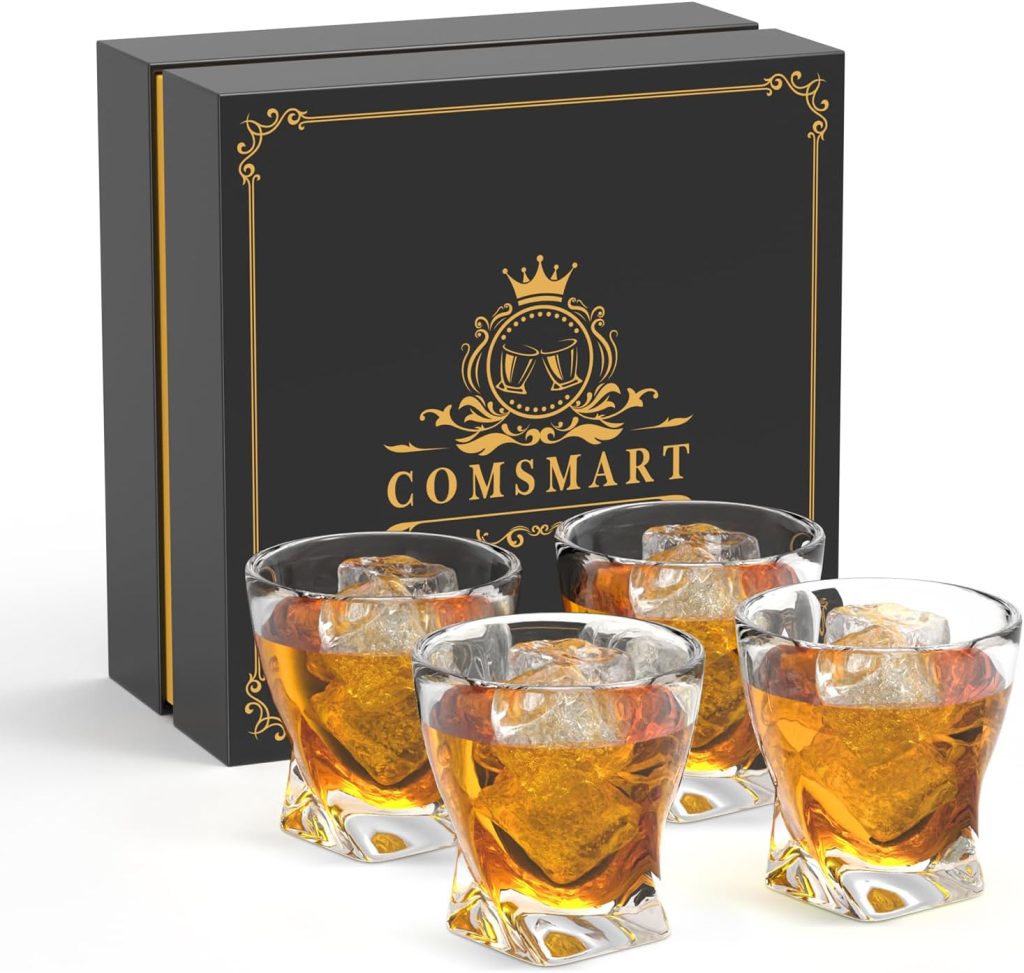 Comsmart Whiskey Glass with Luxury Box review | Cocktail Kit Mix